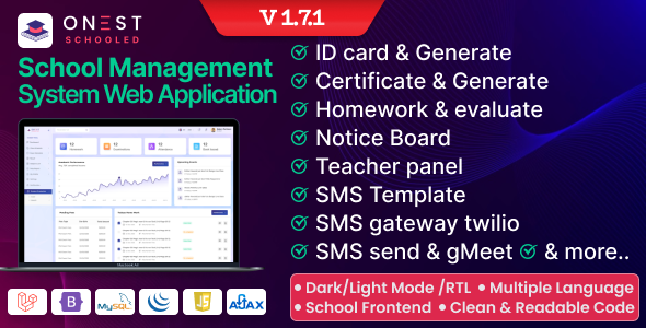 School Management System PHP Scripts | CodeCanyon